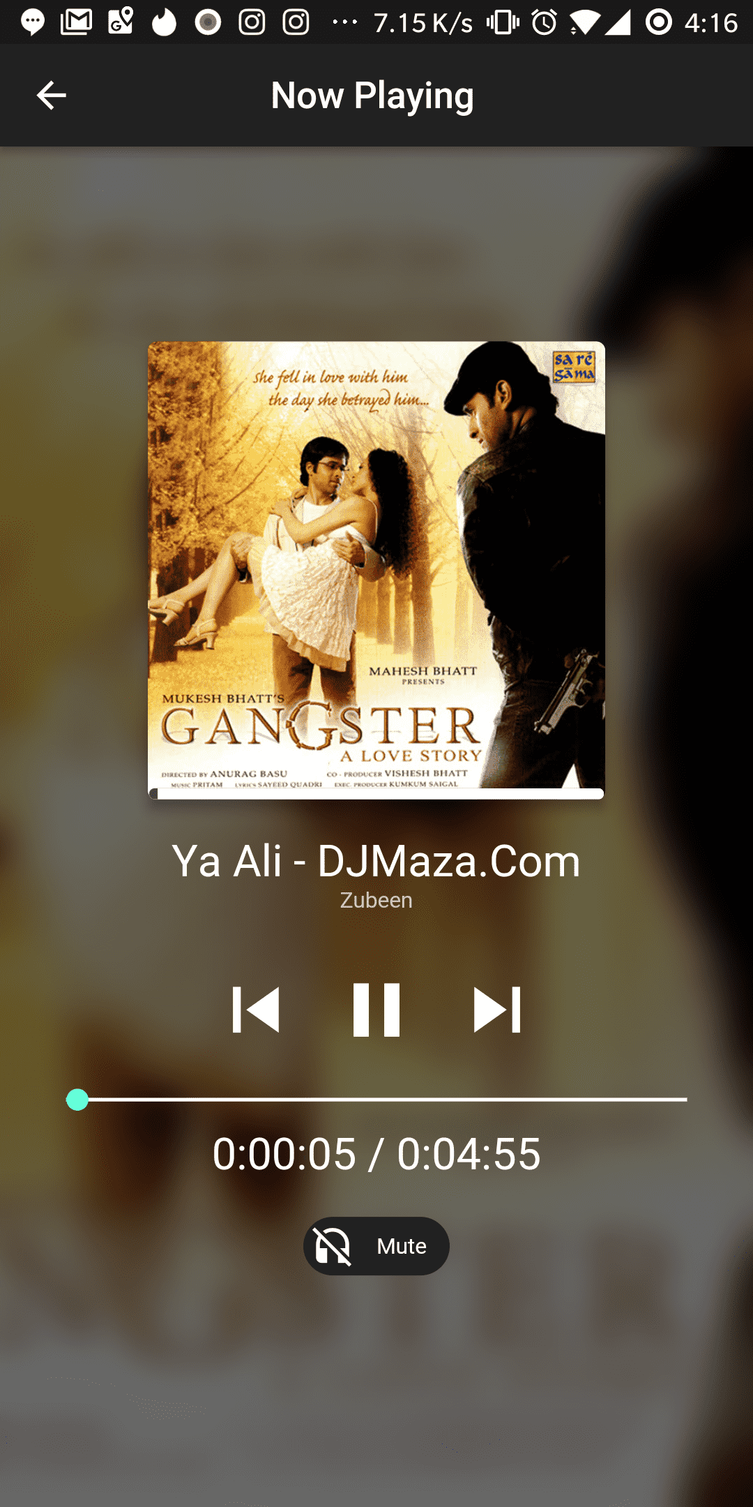 Free Flutter Music Player Ui With Source Code By Pawan Kumar